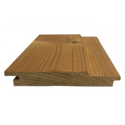 20mm x 141mm x 2.4m Thermowood Cladding Channel Profile - Atlantic Timber