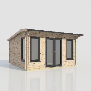Log Cabins | Power Apex Log Cabin - Atlantic Timber