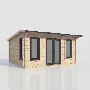 Log Cabins | Power Apex Log Cabin - Atlantic Timber