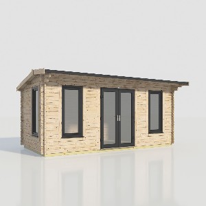 Log Cabins | Power Apex Log Cabin - Atlantic Timber