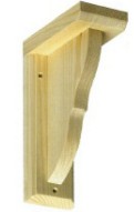 Classic Shelf Bracket Pine (Small) - Atlantic Timber