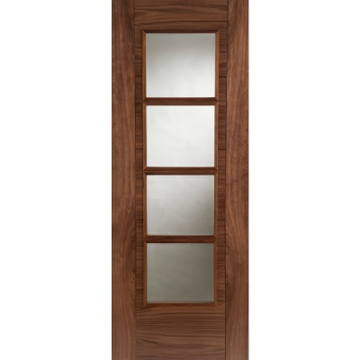 Internal Pre-Finished Walnut Doors - Atlantic Timber