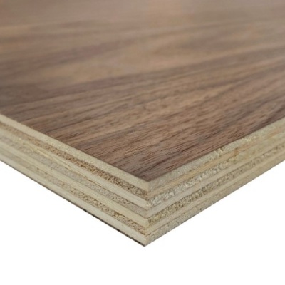 Walnut Veneered Elegance Poplar Plywood A/B 19mm x 2440mm x 1220mm (8 ...
