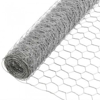 Galvanised Wire Netting 10m Roll 25mm x 25mm - Atlantic Timber